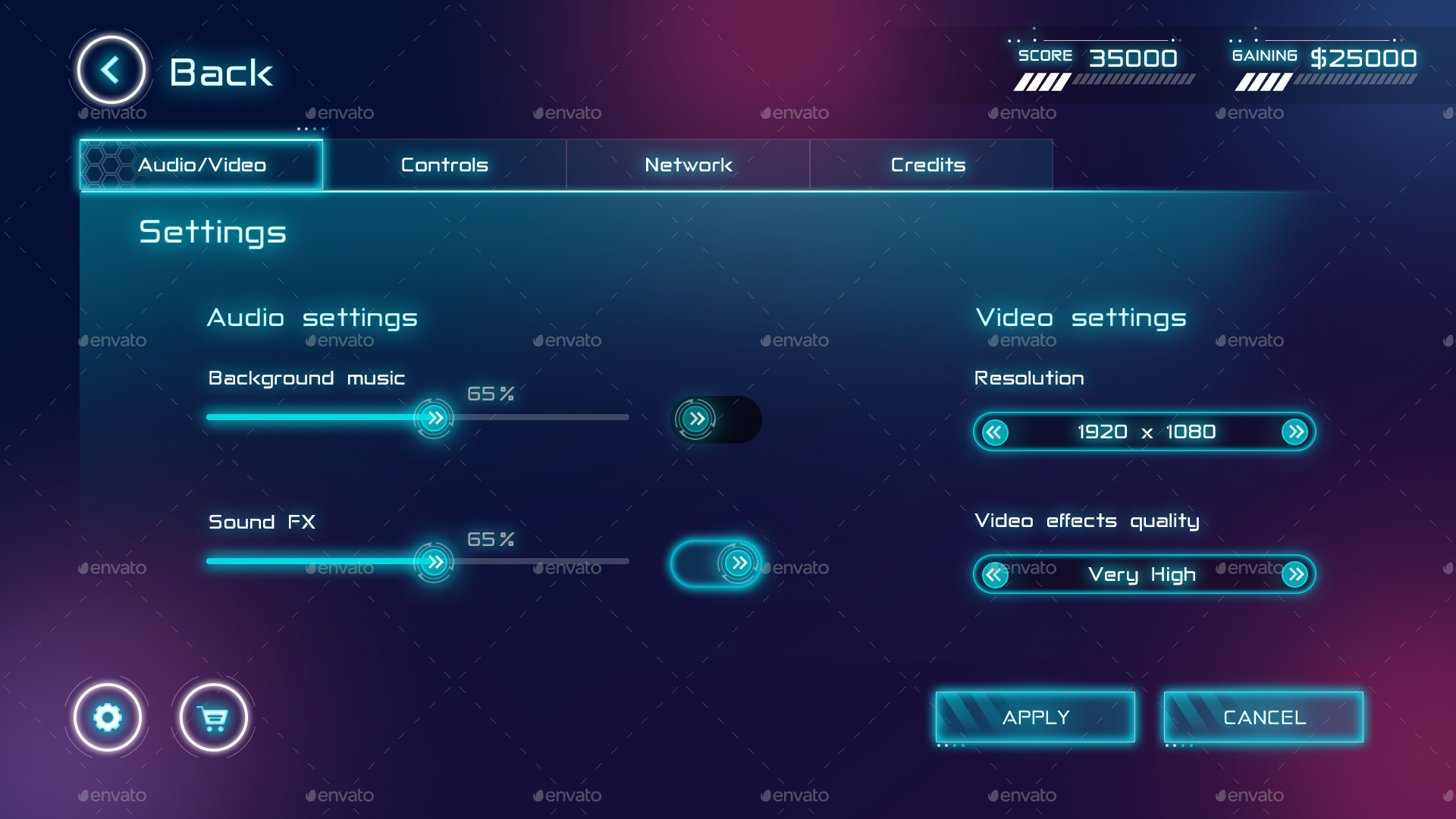 Dot-Z MMORPG Game UI KIT, Game Assets | GraphicRiver
